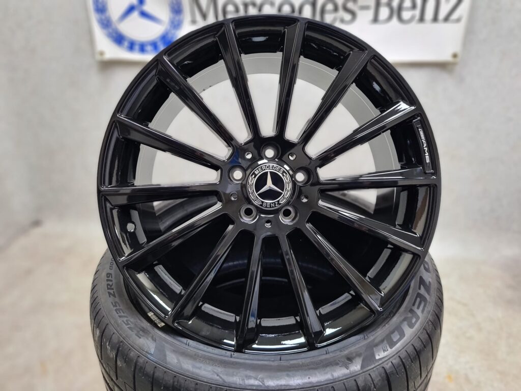 4x Brand New Turbine style Mercedes A Class, CLA alloy wheels 18″ (Ref ...