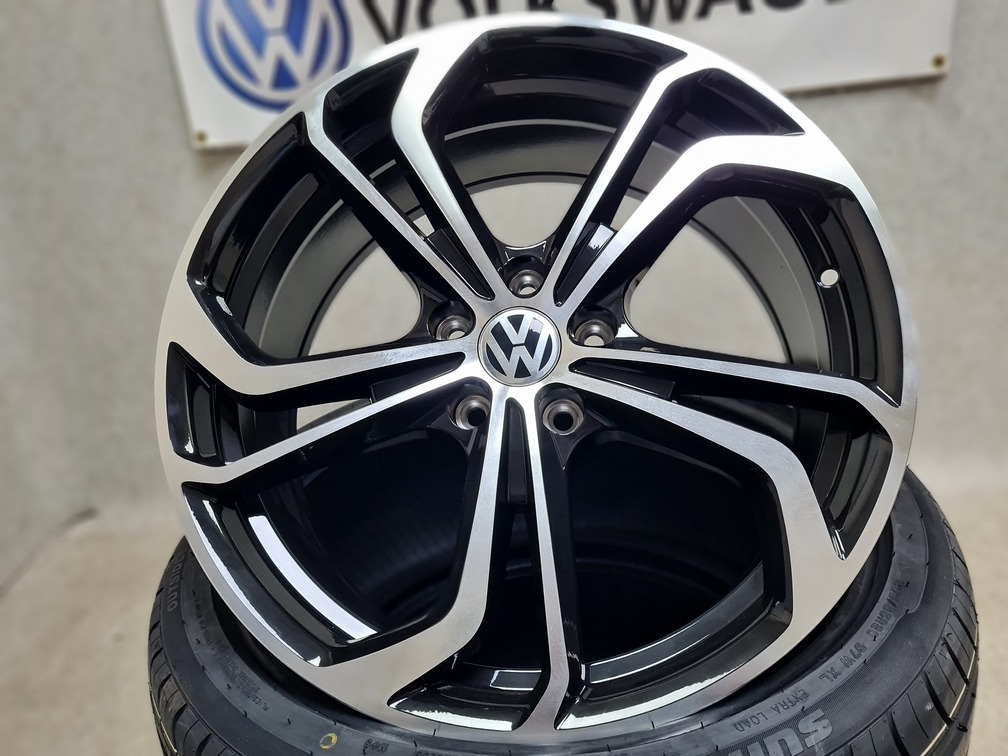 4x Brand New VW Golf GTD, GTI TCR style alloy wheels 19" (Ref-VW052 ...